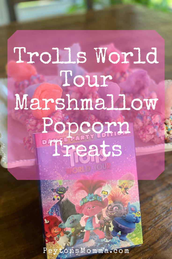 Trolls World Tour Marshmallow Popcorn Treats - Peyton's Momma™